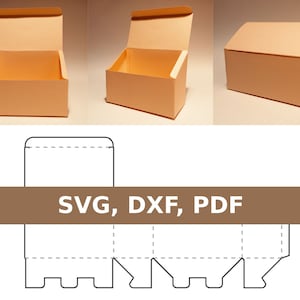Bread Box Template, Bread Bin, Bread Container, Bread Box Svg, SVG, PDF ...