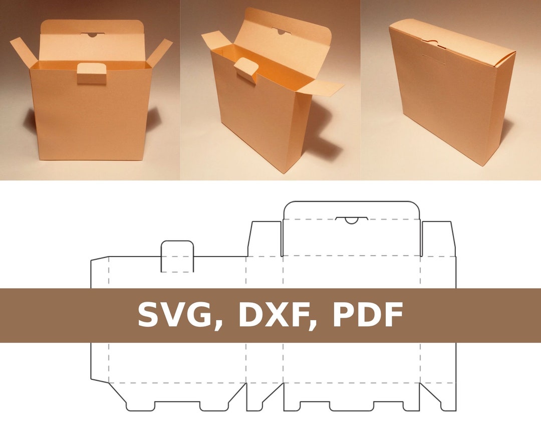 Mailing Box Template, Postage Box, Package Box, Shipping Box, Mailing ...