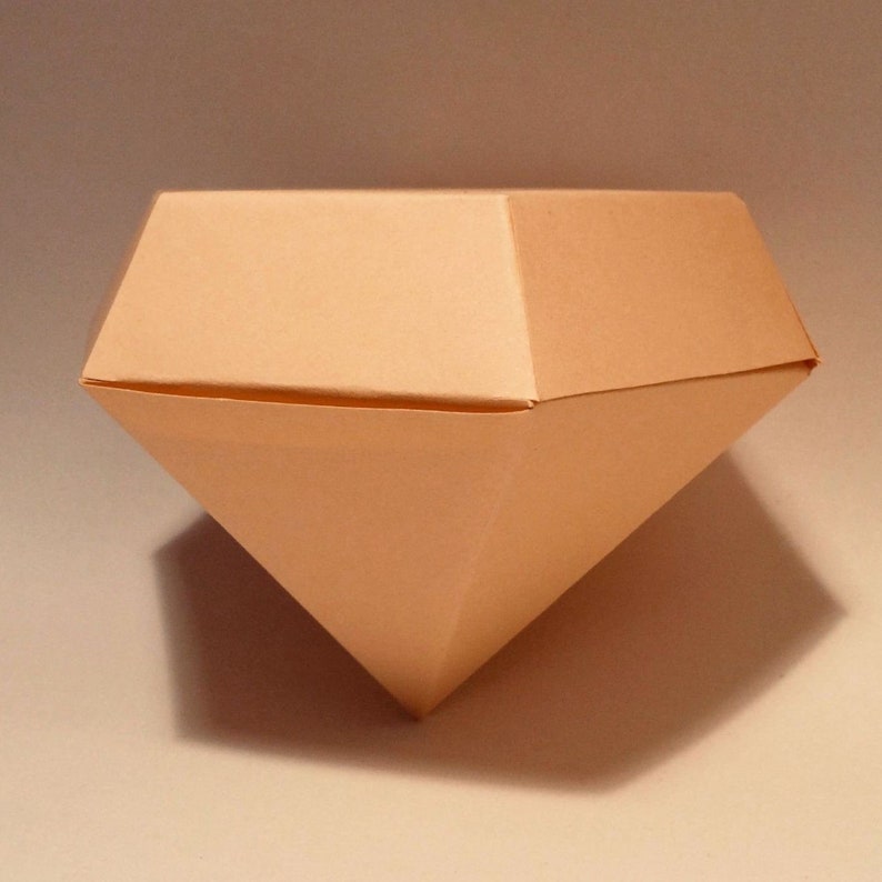 Diamond Box Template, Jewellery Box, Jewelry Box, Crystal Box, Diamond ...