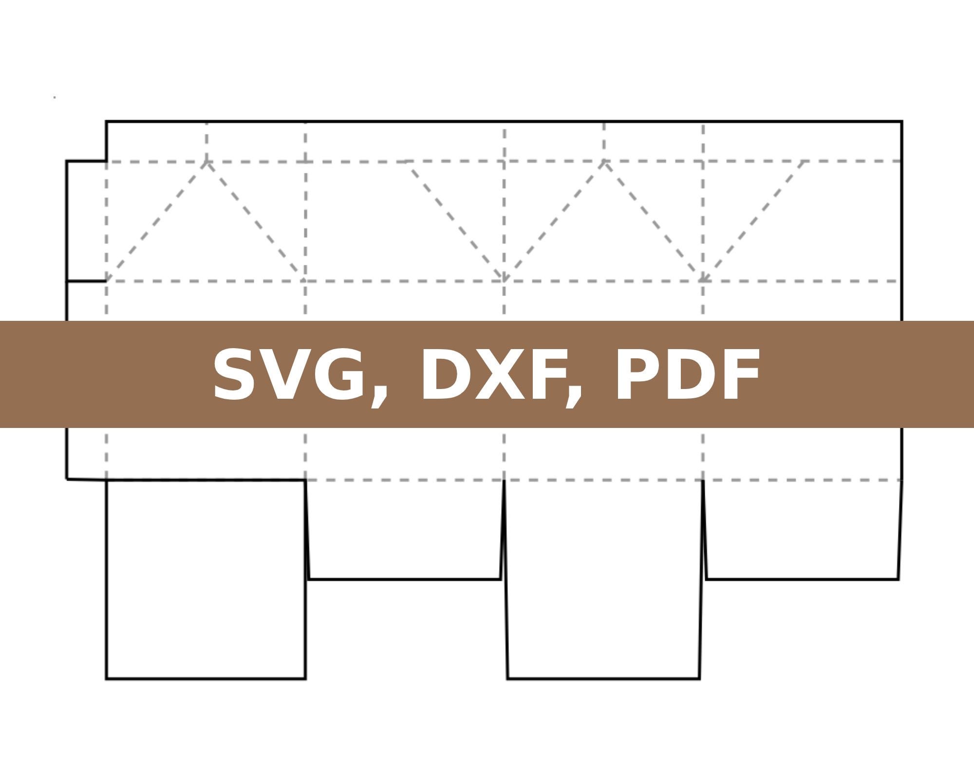 Milk Box Template, Milkbox, Carton Box, Juice Box, Cricut, Silhouette ...