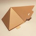 Pyramid Box Template, Pyramid Container, Pyramid Shaped Box, Pyramid ...