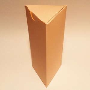 Triangle Box Template, Triangular Box, Tall Box, Triangular Gift Box ...