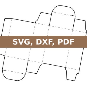 Soap Box Template, Soap Container, Kraft Soap Box, Paper Soap Box, Soap Packaging, SVG, PDF ...