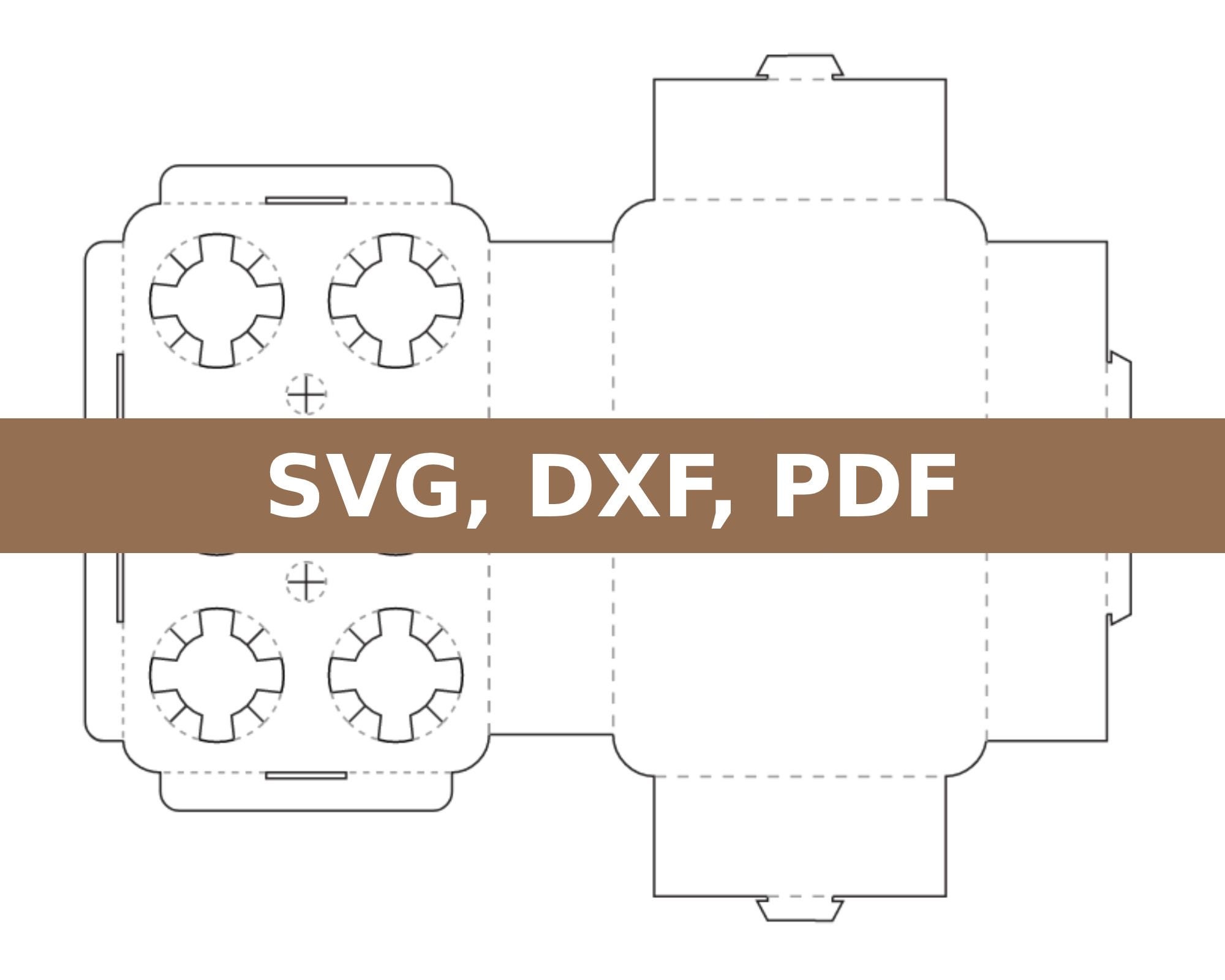 6 Pack Holder, 6 Pack Box, Six Pack Holder, Six Pack Carrier, Six Pack ...