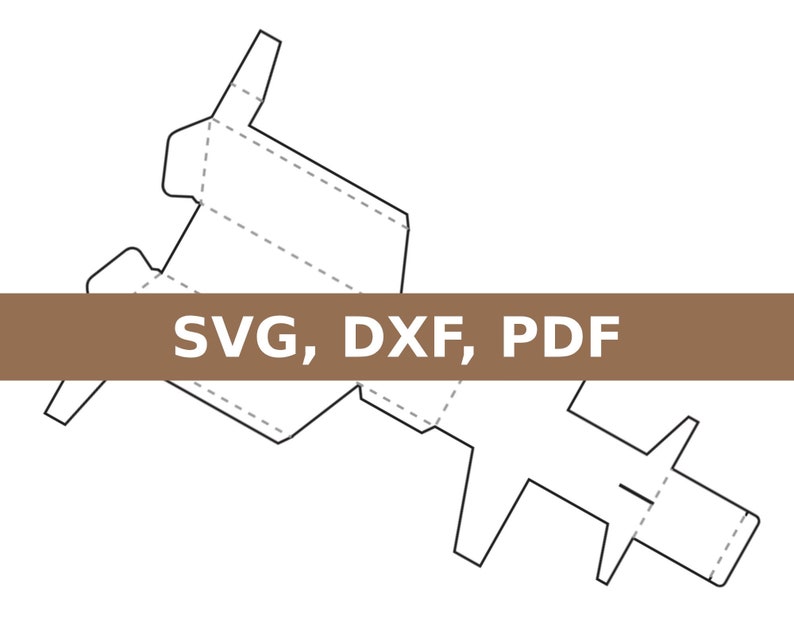 Airplane Box Template, Paper Plane, Paper Airplane, Airplane Gift Box ...