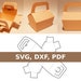 Tool Box Template, Tool Kit, Toolkit, Briefcase Box, Toolbox, SVG, DXF ...