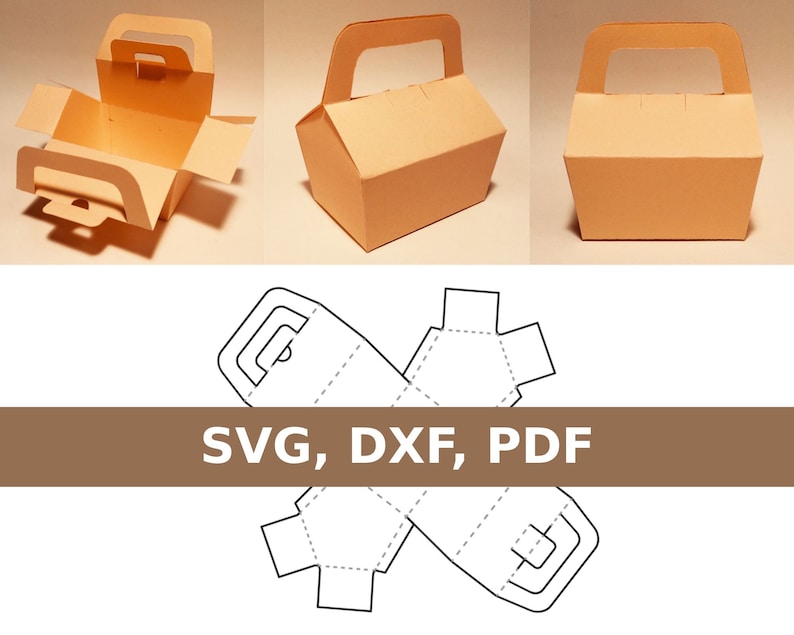 Tool Box Template, Tool Kit, Toolkit, Briefcase Box, Toolbox, SVG, DXF ...