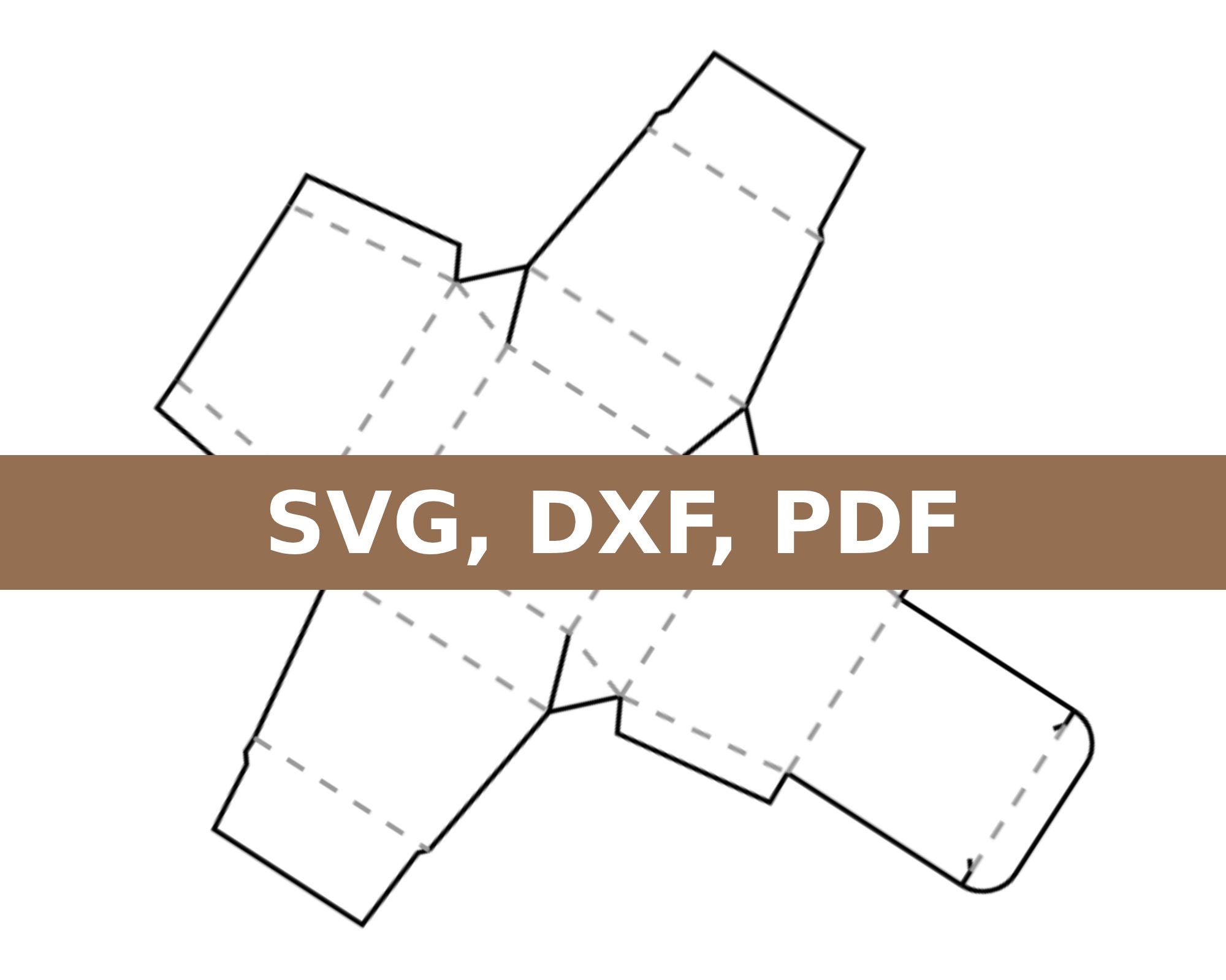 Food Packaging Box Template, Paper Food Box, Kraft Food Box, Food ...