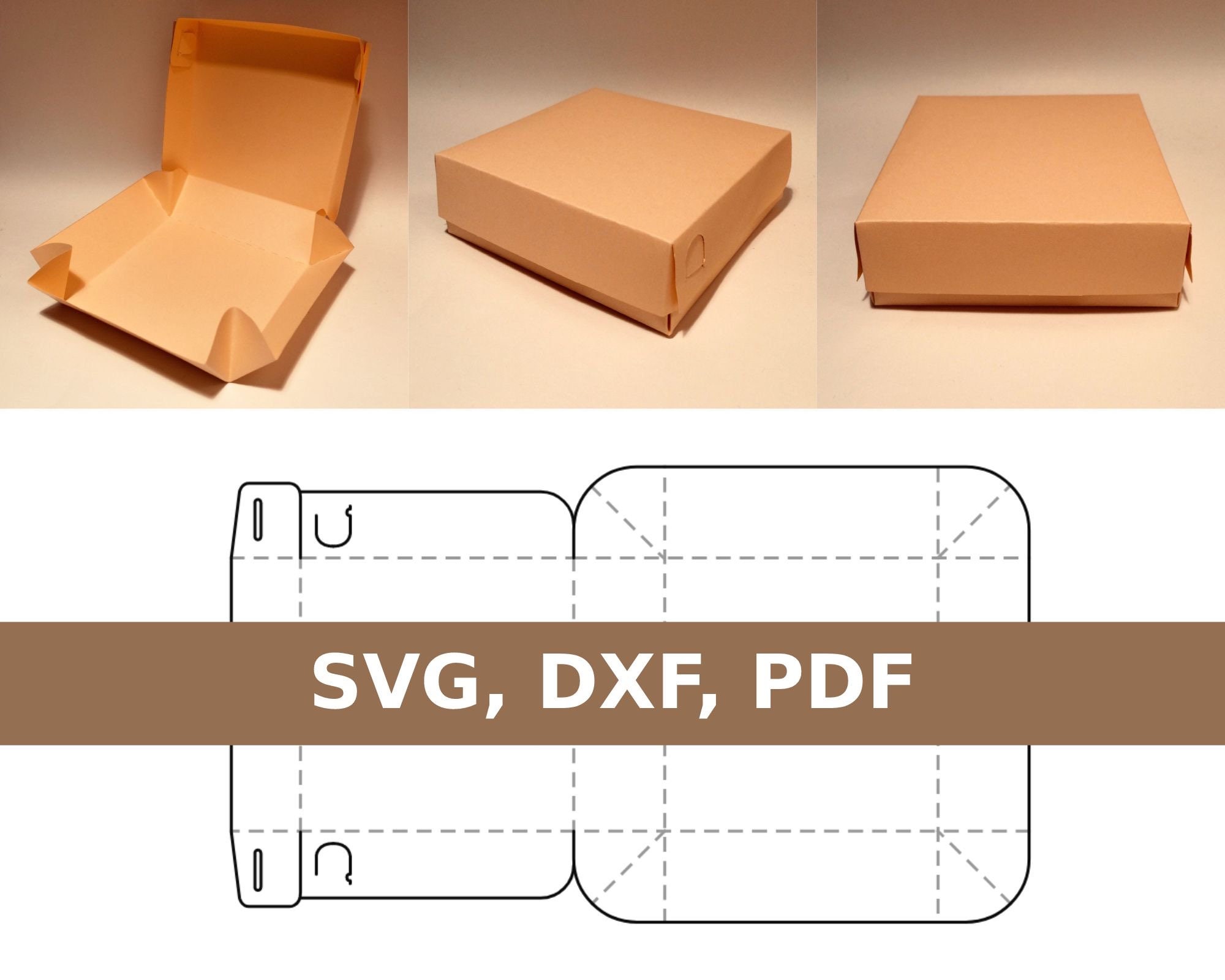 Pizza Box Template, Cardboard Box, Pizza Packaging, Corrugated Box ...