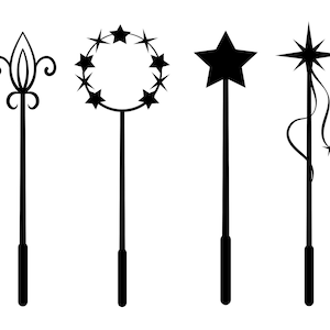 Magic Wand Svg, Magic Wand Dxf, Wands Dxf, Magic Wand Png, Wands Png ...