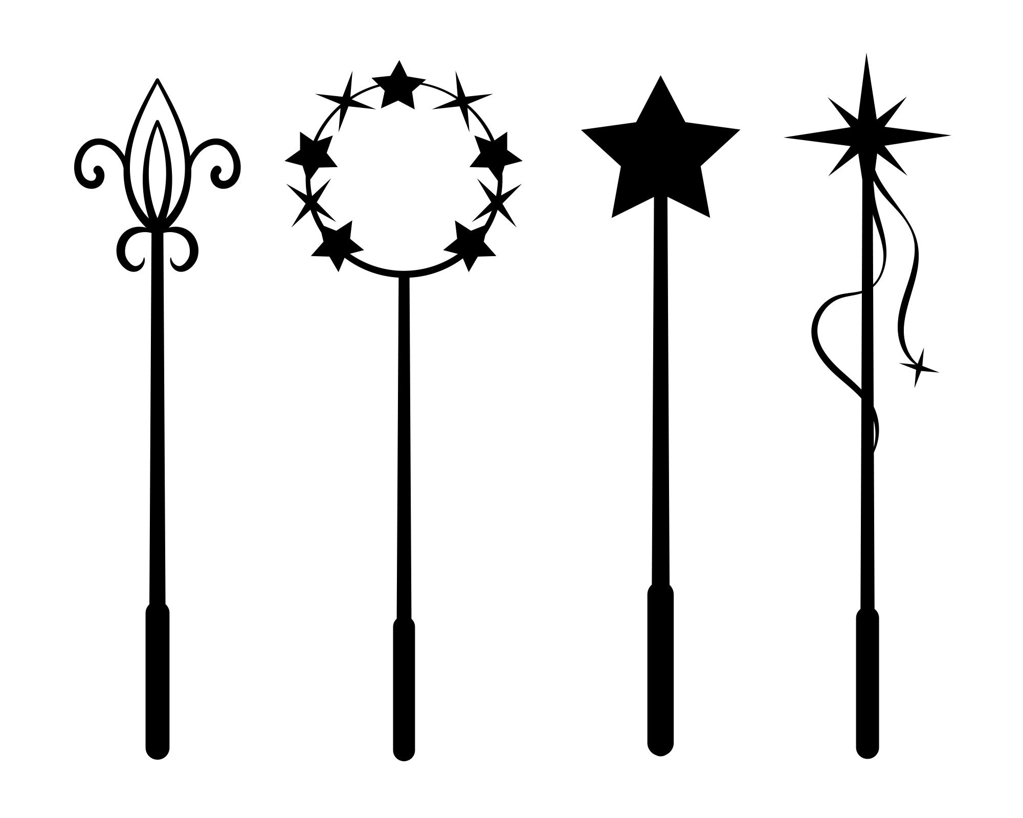 Magic Wand Svg, Magic Wand Dxf, Wands Dxf, Magic Wand Png, Wands Png ...
