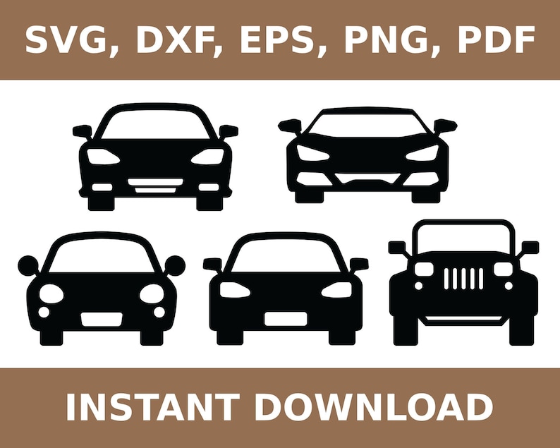 Car Svg, Car Dxf, Cars Dxf, Car Png, Cars Png, Car Template, Car Cut ...
