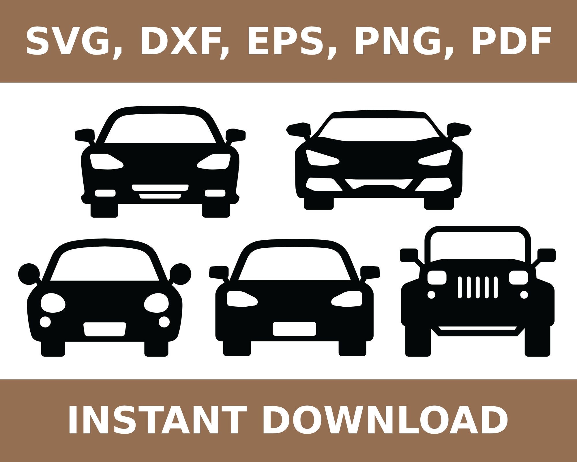 Car Svg, Car Dxf, Cars Dxf, Car Png, Cars Png, Car Template, Car Cut ...