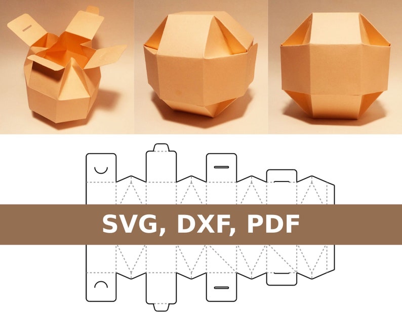 Sphere Box Template, Ball Box, Polygon Box, Polygonal Box, Round Box ...