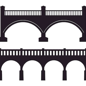 Bridge Svg, Bridge Dxf, Bridge Png, Bridge Laser Cut, Bridge Cut File ...