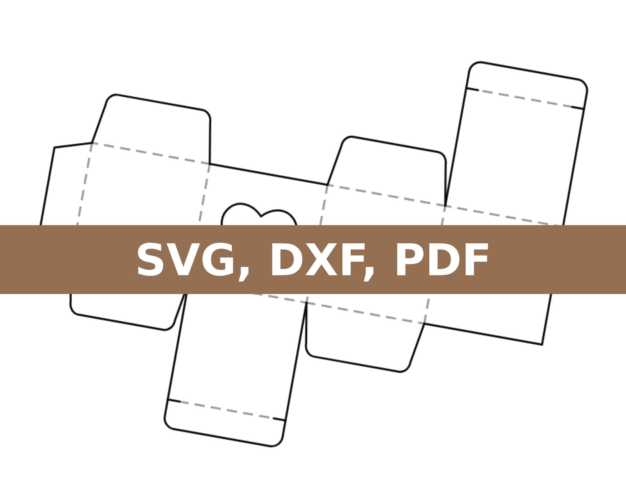 Heart Box Template, Love Gift Box, Heart Gift Box, Romantic Gift Box ...