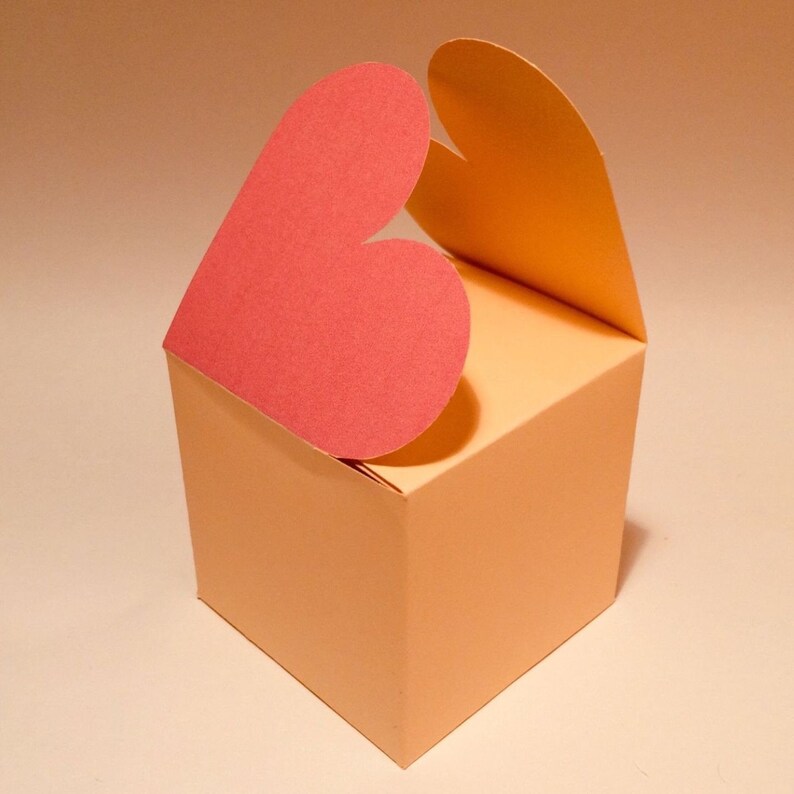 Love Box Template, Heart Box, Romantic Box, Gift Box, Birthday Gift Box ...