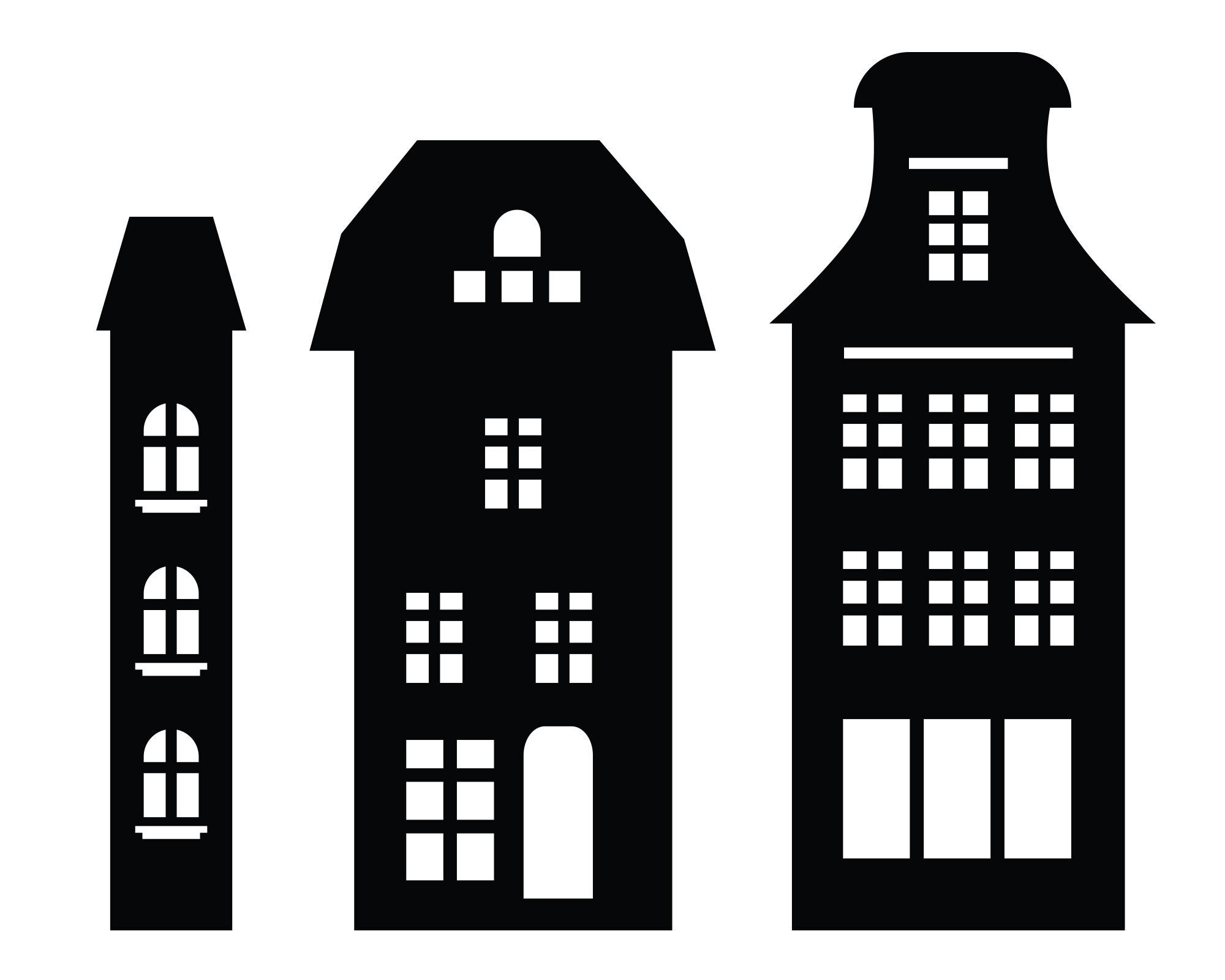 House Svg, House Dxf, Houses Dxf, House Png, Houses Png, House Template ...