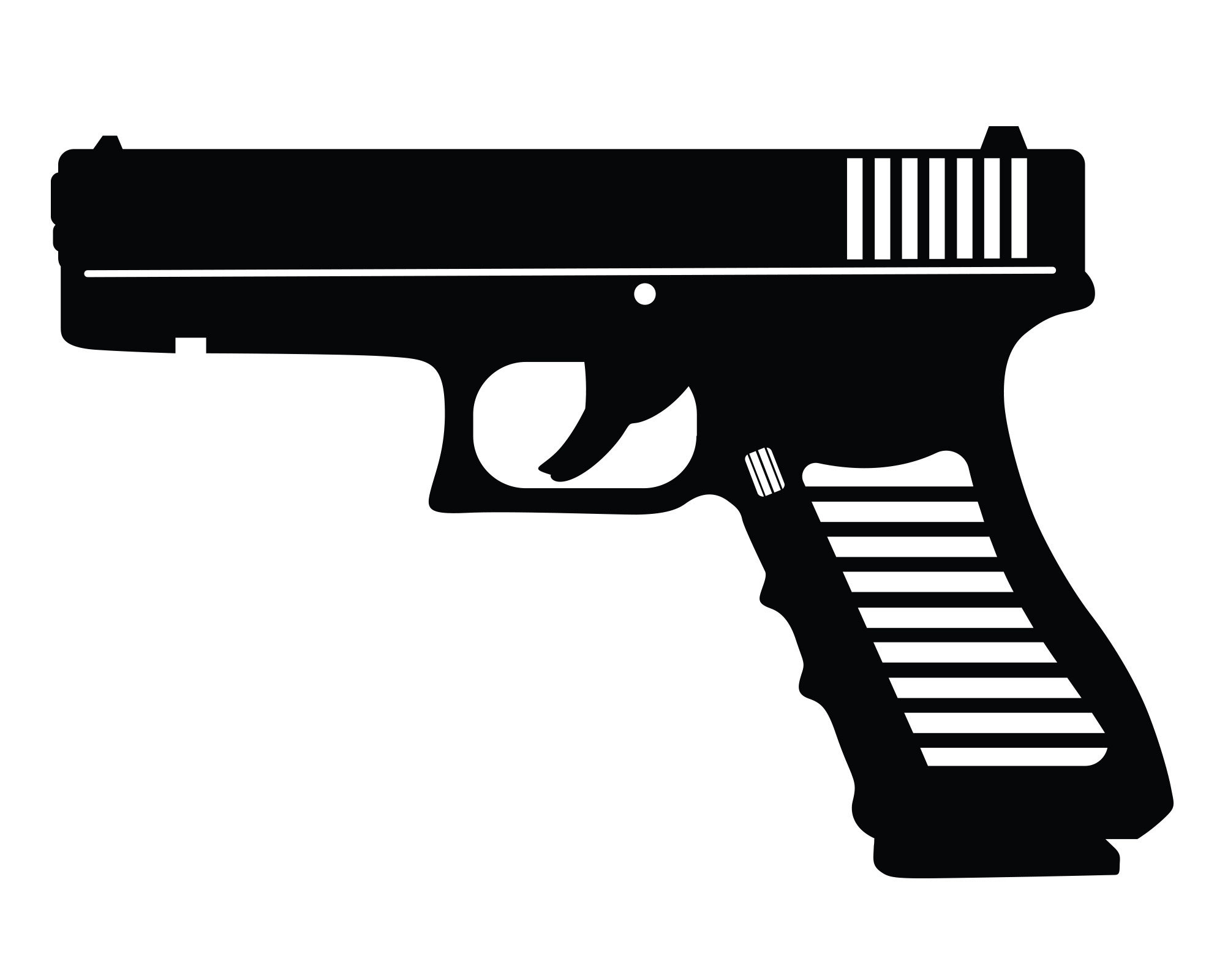 Gun Svg, Revolver Svg, Glock Svg, Gun Dxf, Pistol Dxf, Revolver Dxf ...