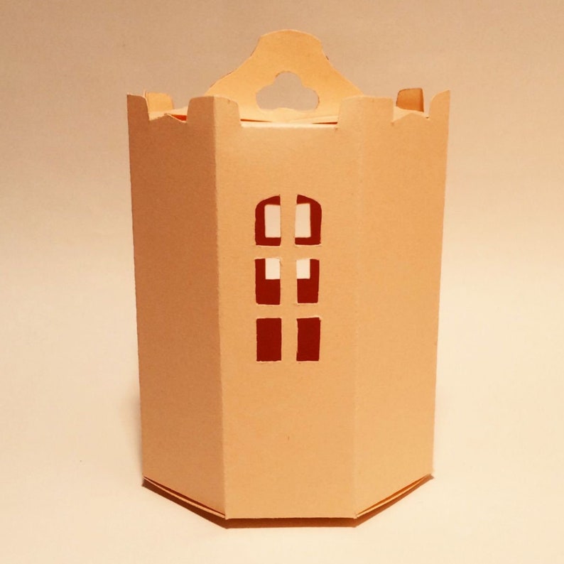 Tower Box Template, House Box, Building Box, House Gift Box, Castle Box ...