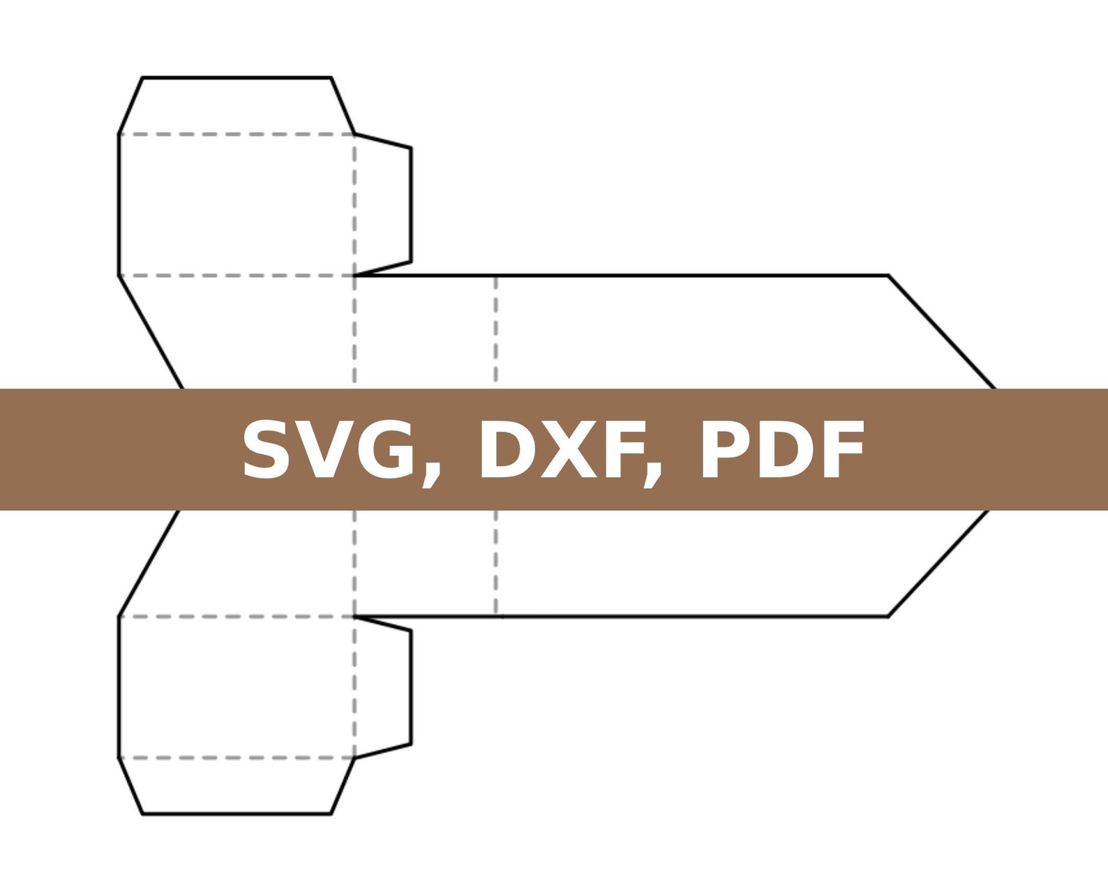 Envelope Flower Gift Box, Envelope Flower Box Template, Envelope Gift ...