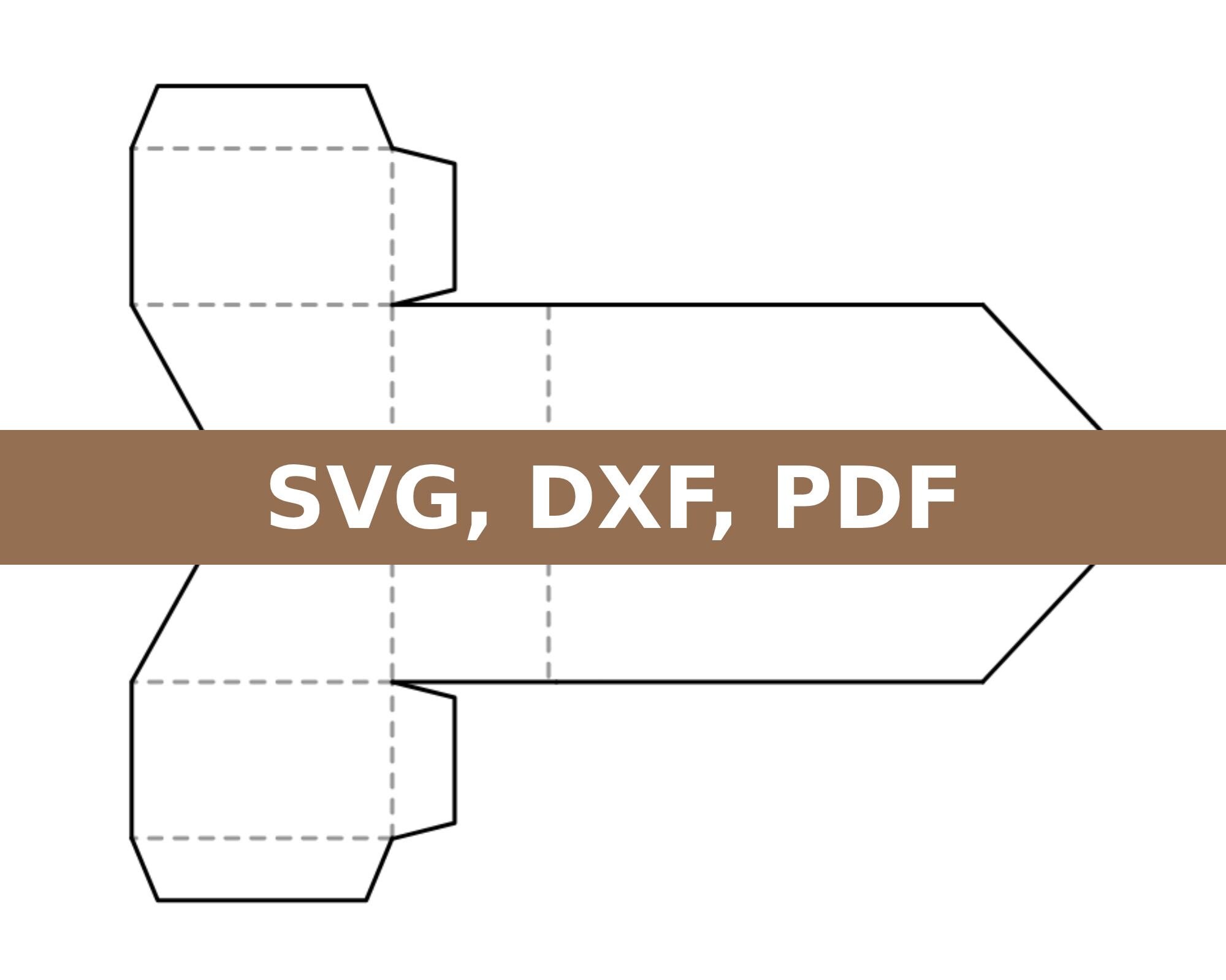 Envelope Flower Gift Box, Envelope Flower Box Template, Envelope Gift ...