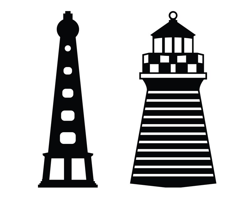 Lighthouse Svg, Lighthouse Dxf, Lighthouse Png, Lighthouse Cut File ...