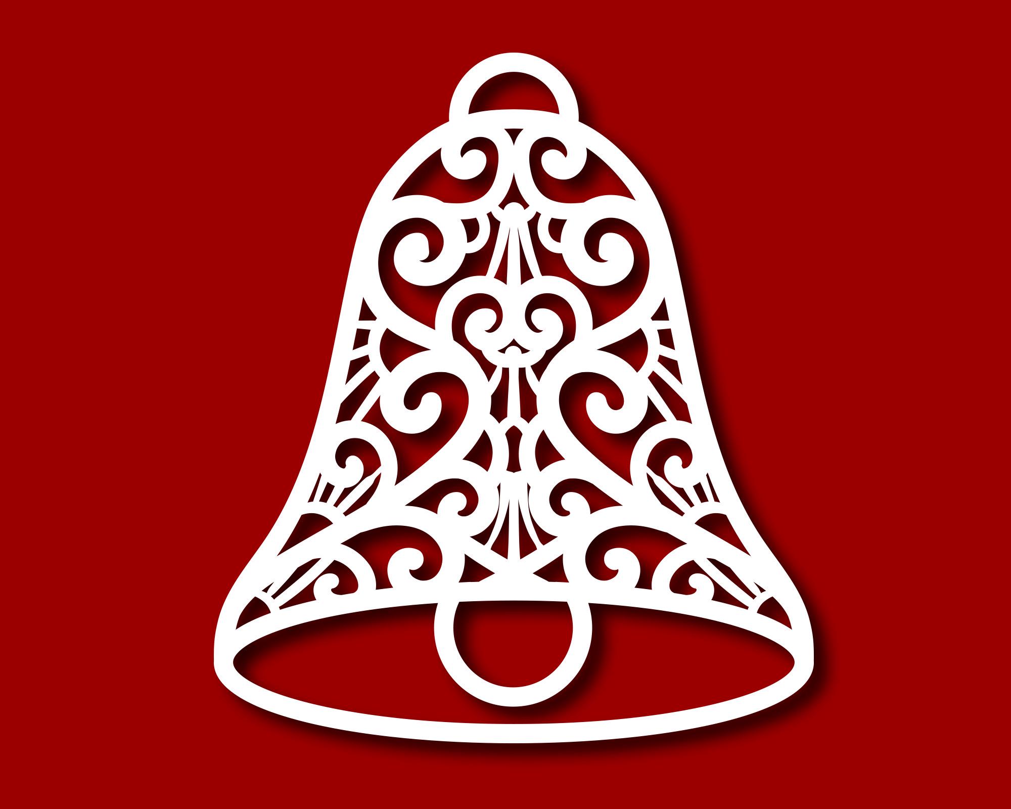 Christmas Bells Svg Bundle, Bells Svg, Bells Png, Bells Laser Cut ...