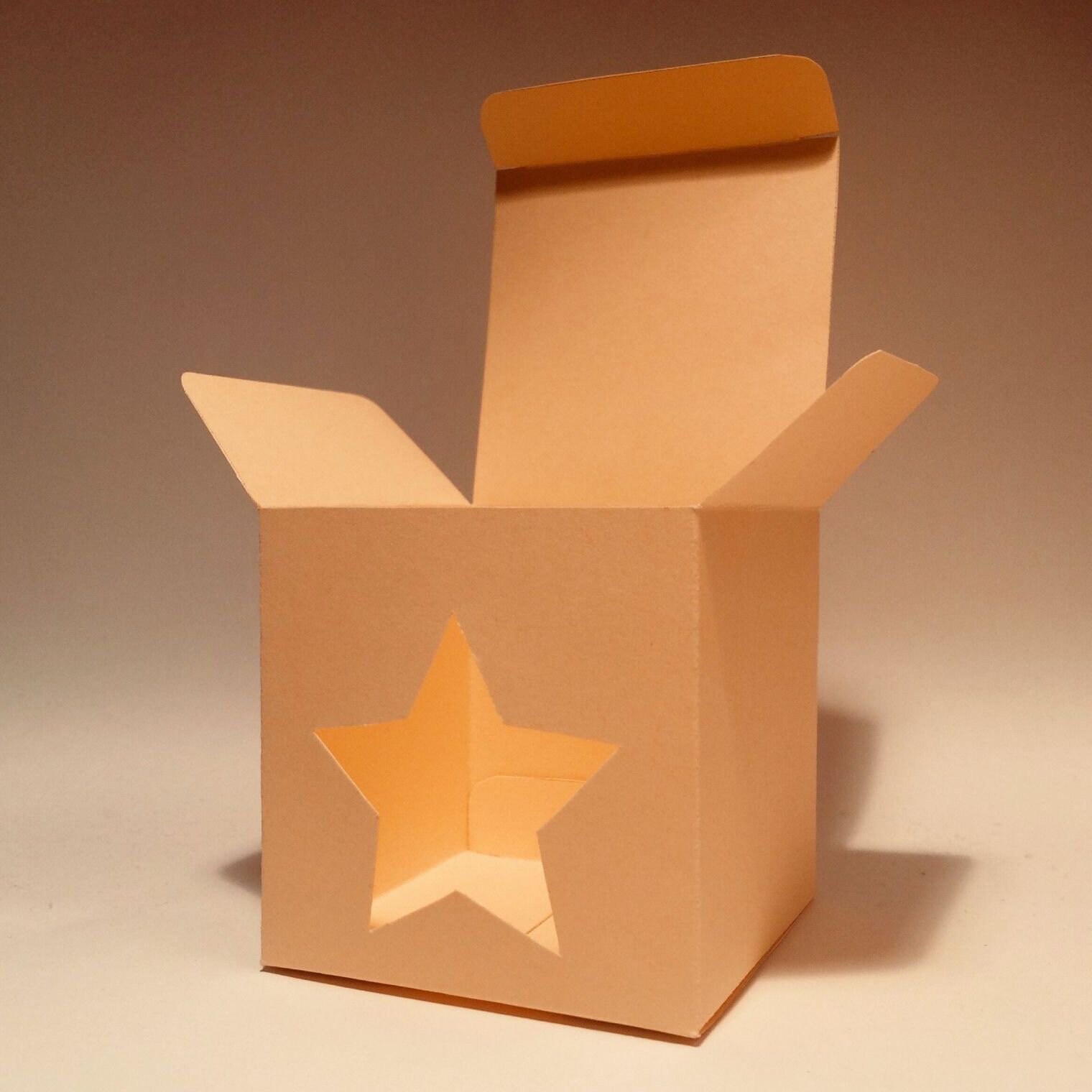 Star Gift Box Template, Box With Window, Star Box, Wedding Favor Box ...