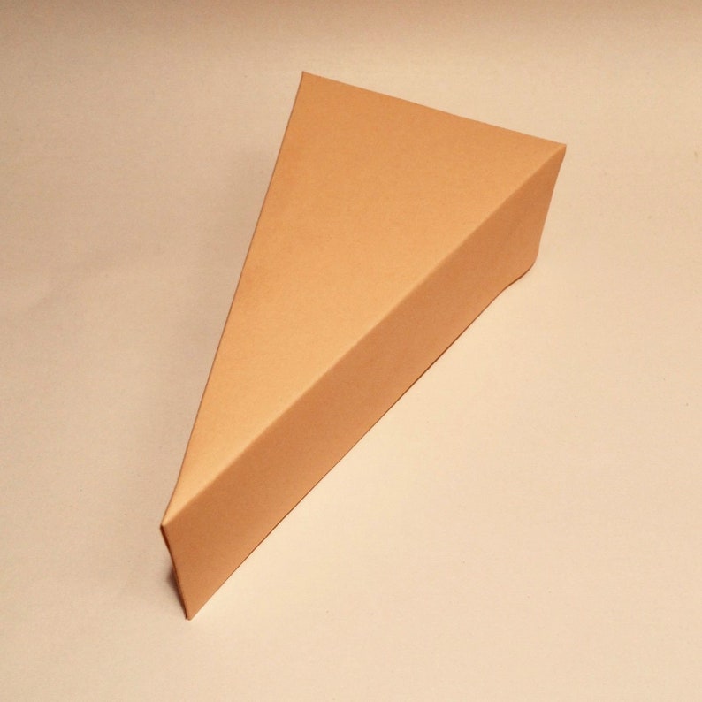 Cake Slice Box Template, Cake Slice Container, Slice of Cake Container ...