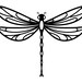 Dragonfly Svg, Dragonfly Template, Dragonfly Dxf, Dragonfly Png ...