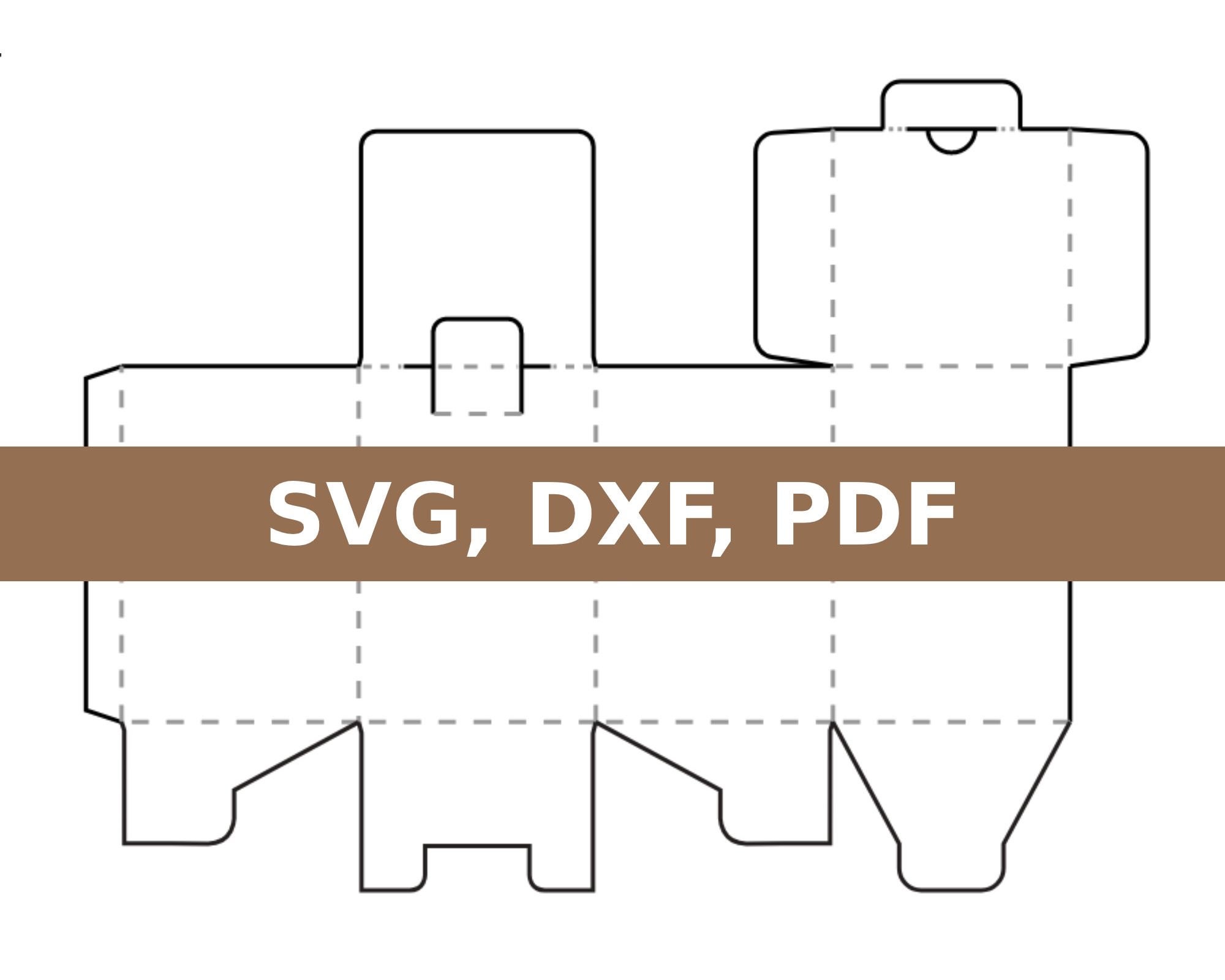 Rectangular Box Template, Shipping Box, Shipping Container, Mailing Box ...