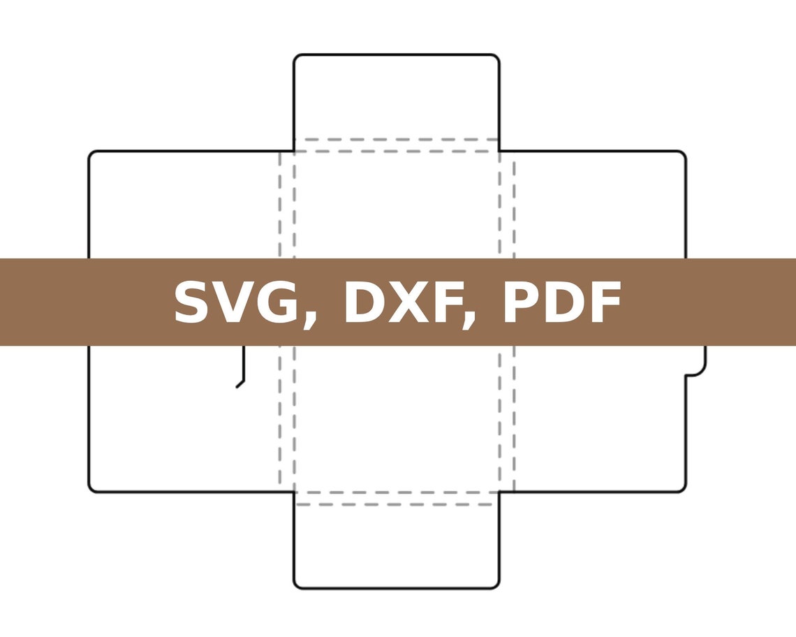 Document Storage Box Template, Folder Svg, Folder Template, Document ...