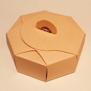 Round Box Template, Circle Gift Box, Circle Box, Hat Box, Hat Gift Box ...