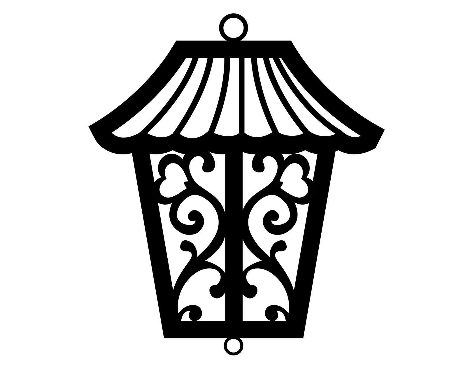 Lantern Svg, Lantern Dxf, Lantern Png, Lantern Laser Cut, Lantern Cut ...