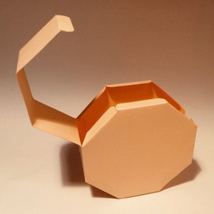 Octagon Box Template, Octagonal Bag, Octagon Box, Octagonal Bag, Gift ...