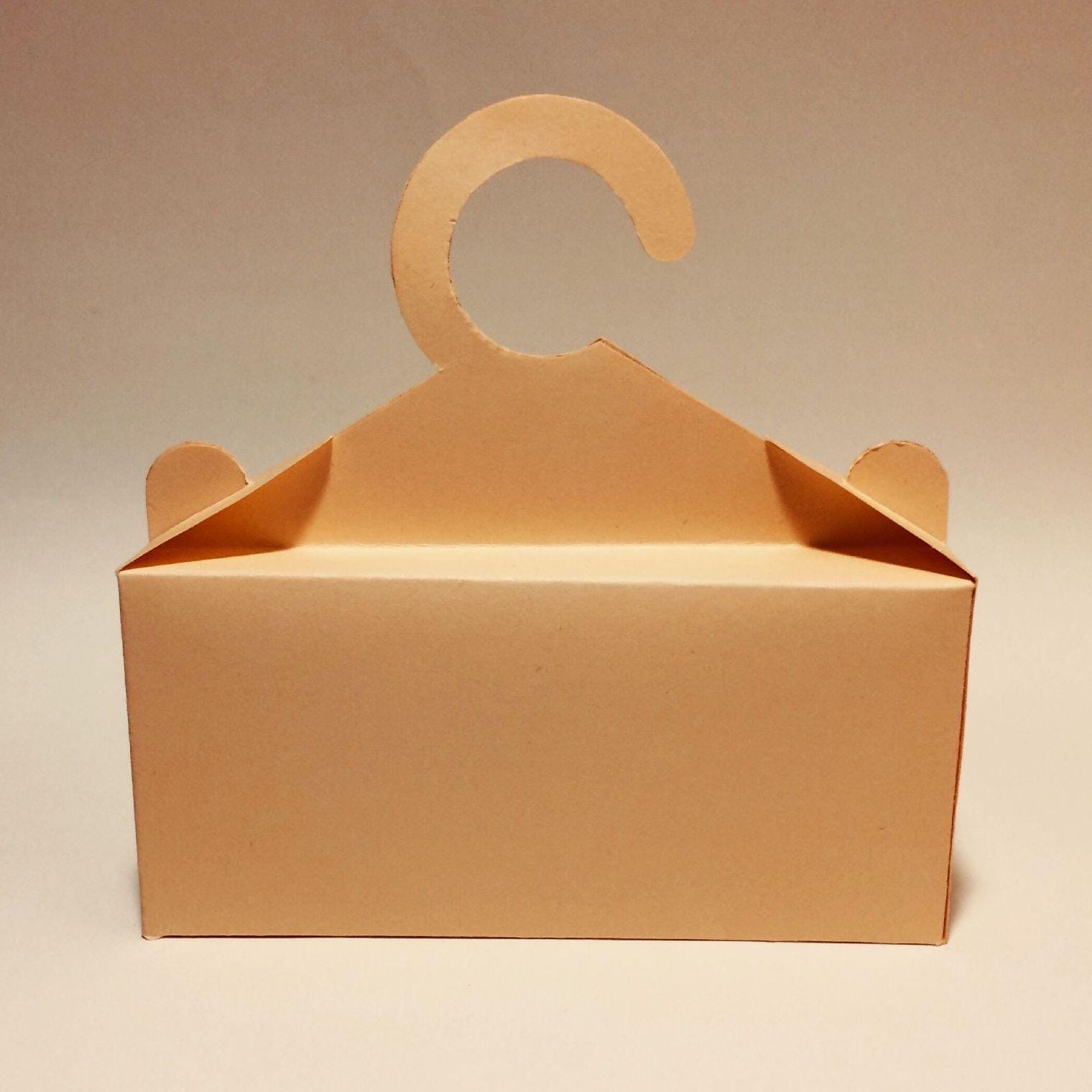 Hanger Box, Shirt Box Template, Shirt Gift Box, Clothes Box, T-shirt ...