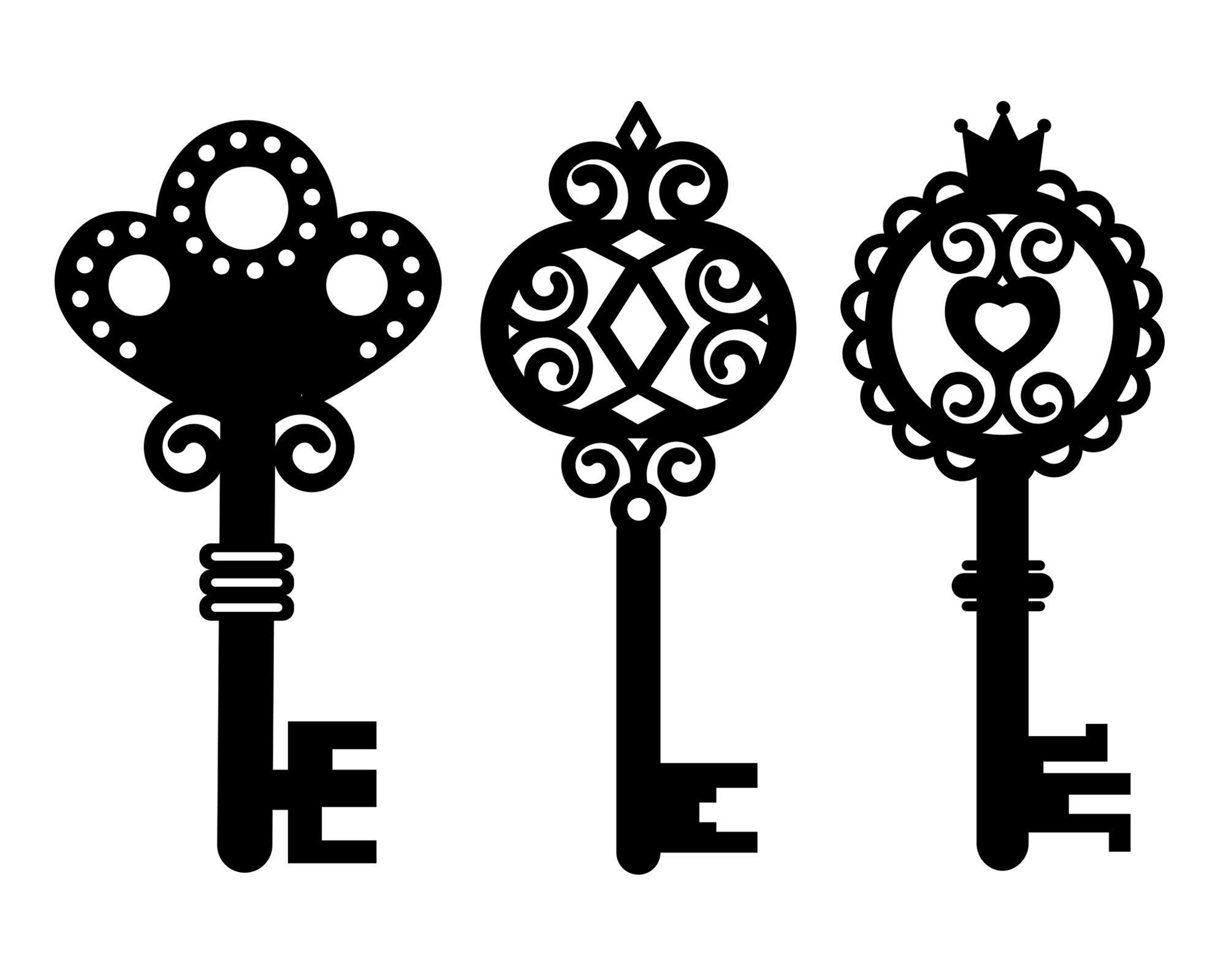 Key Svg, Key Dxf, Keys Dxf, Key Png, Keys Png, Key Template, Key ...
