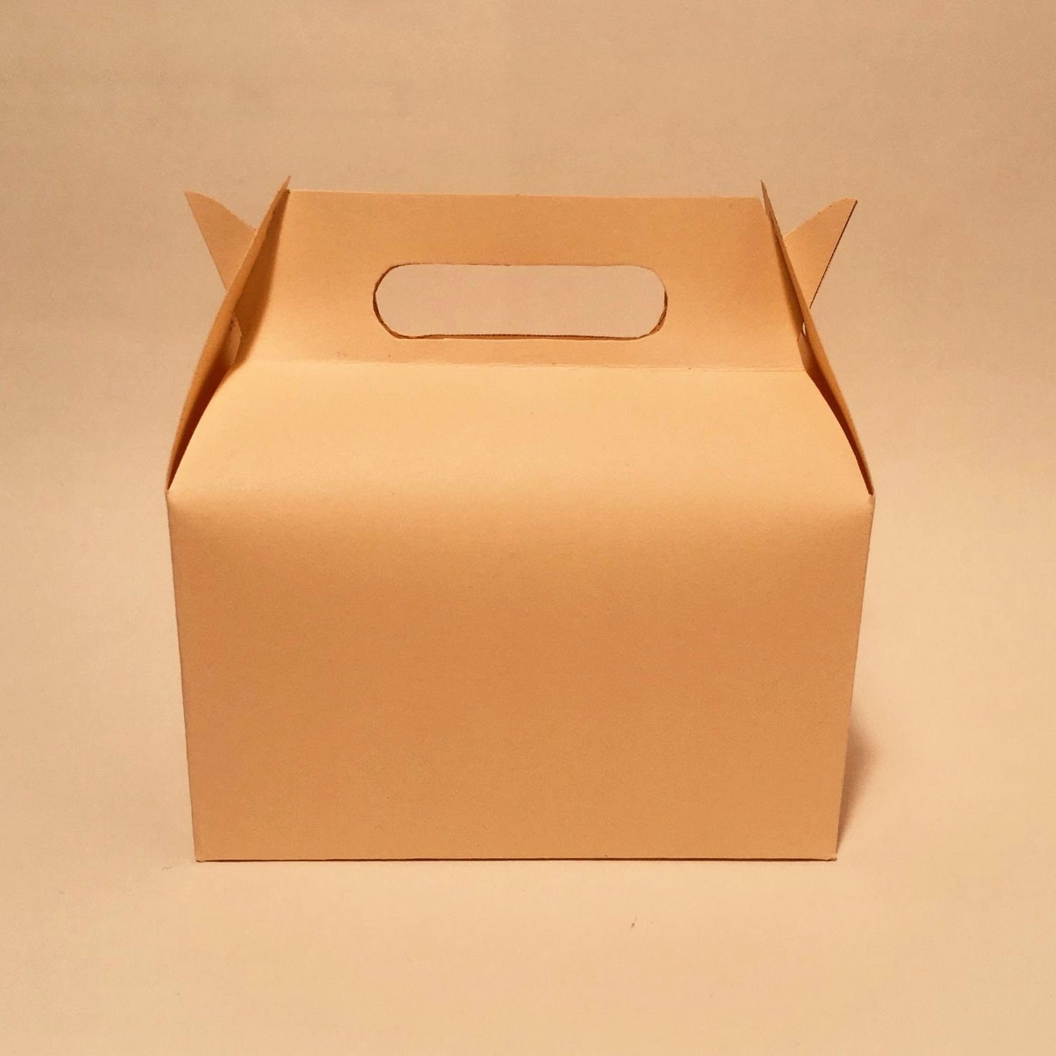 Gable Gift Box, Gable Box Template, Favor Box With Handle, Gift Box ...