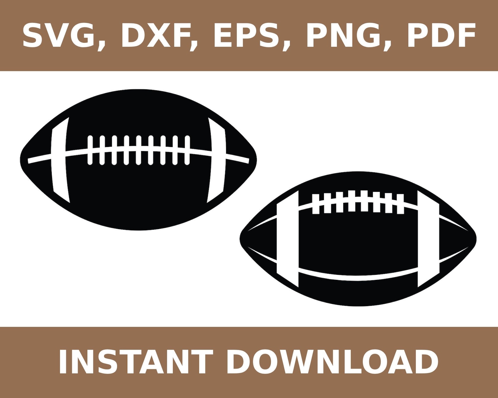 Football Svg, Football Dxf, Football Png, Football Laser Cut, Football ...