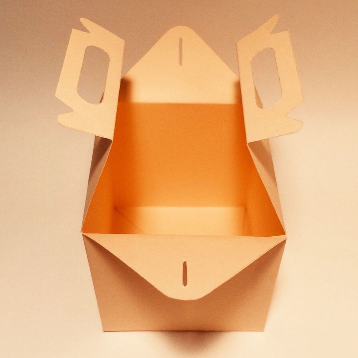 Square Gift Box Template, Gable Box, Square Box, Gable Gift Box ...