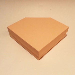 Gem Box Template, Jewelry Box, Jewel Box, Gift Box, Gem Shape Box ...