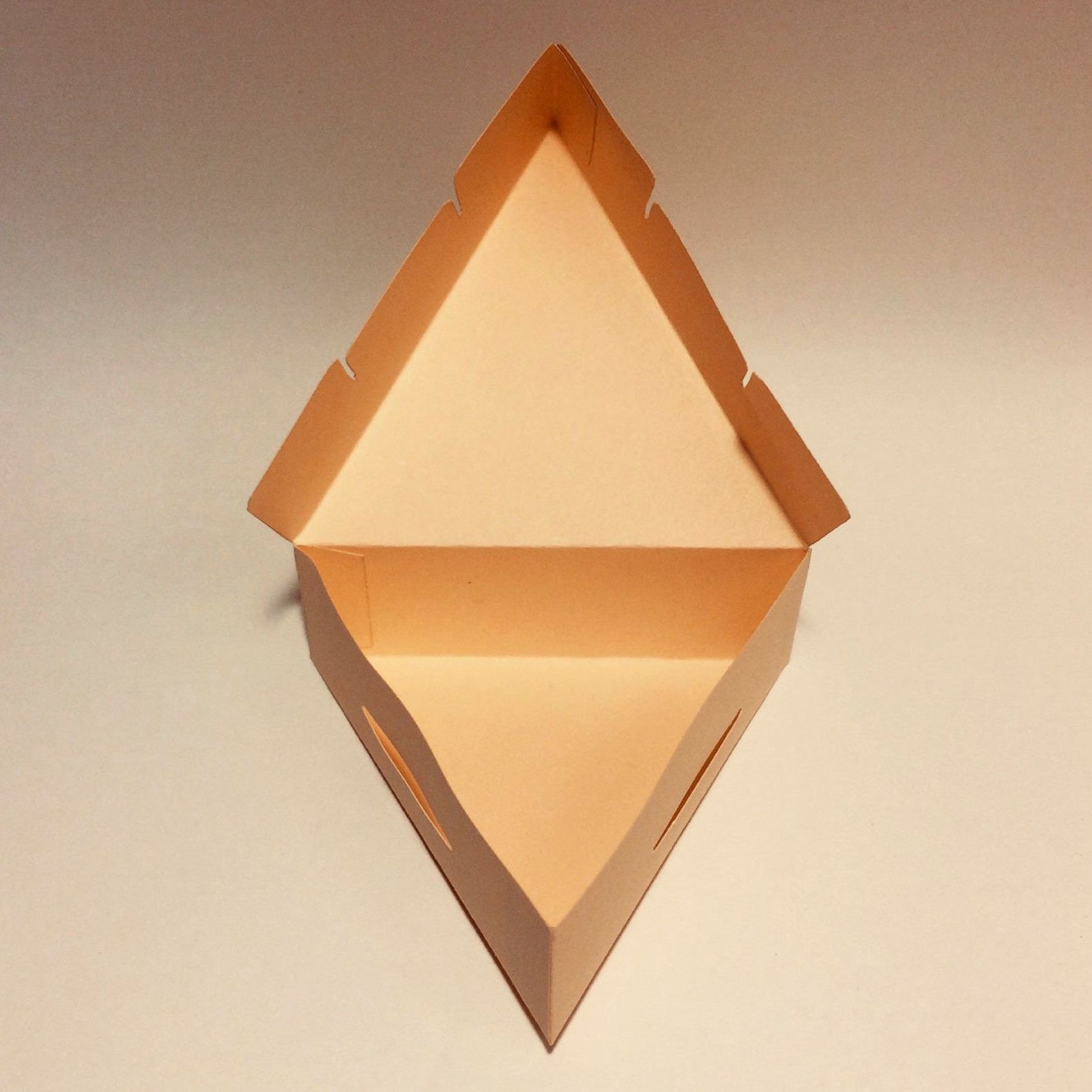 Triangle Box Template, Cake Slice Box, Pizza Slice Box, Pizza Box ...