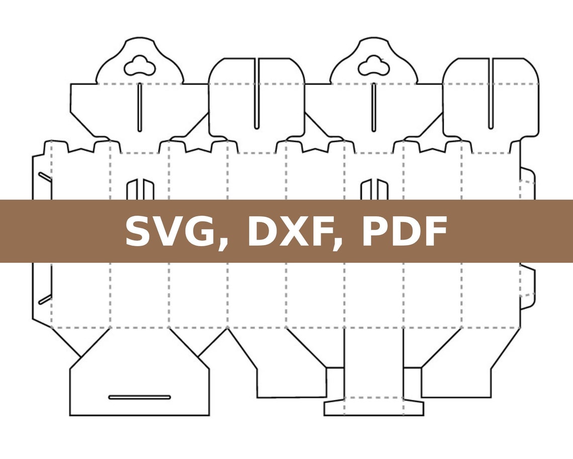 Tower Box Template, House Box, Building Box, House Gift Box, Castle Box ...