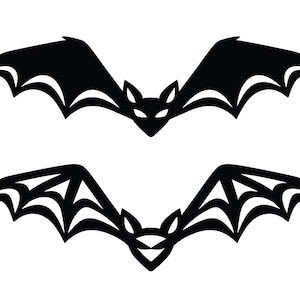 Bat Svg, Bat Wings Svg, Bat Dxf, Bats Dxf, Bat Template, Bat Cut File ...