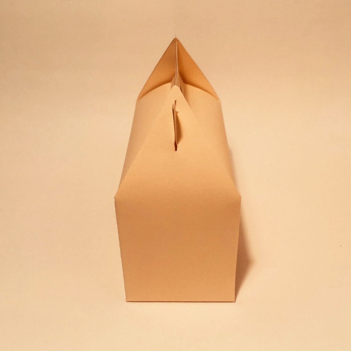 Gable Gift Box, Gable Box Template, Favor Box With Handle, Gift Box ...