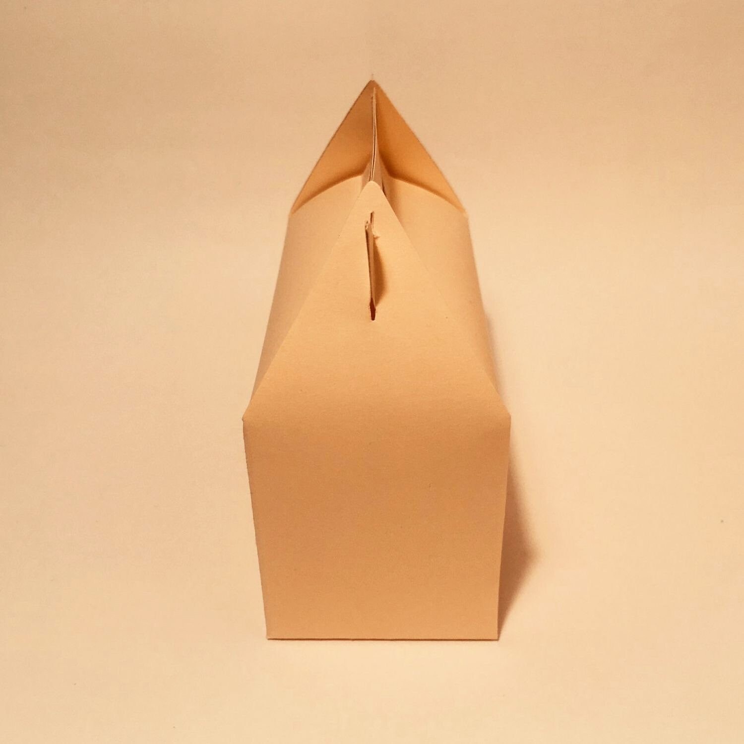 Gable Gift Box, Gable Box Template, Favor Box With Handle, Gift Box With Handle, SVG, DXF, PDF ...