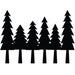Pine Tree Svg, Spruce Tree Svg, Forest Svg, Forest Trees Svg, Pine Tree ...