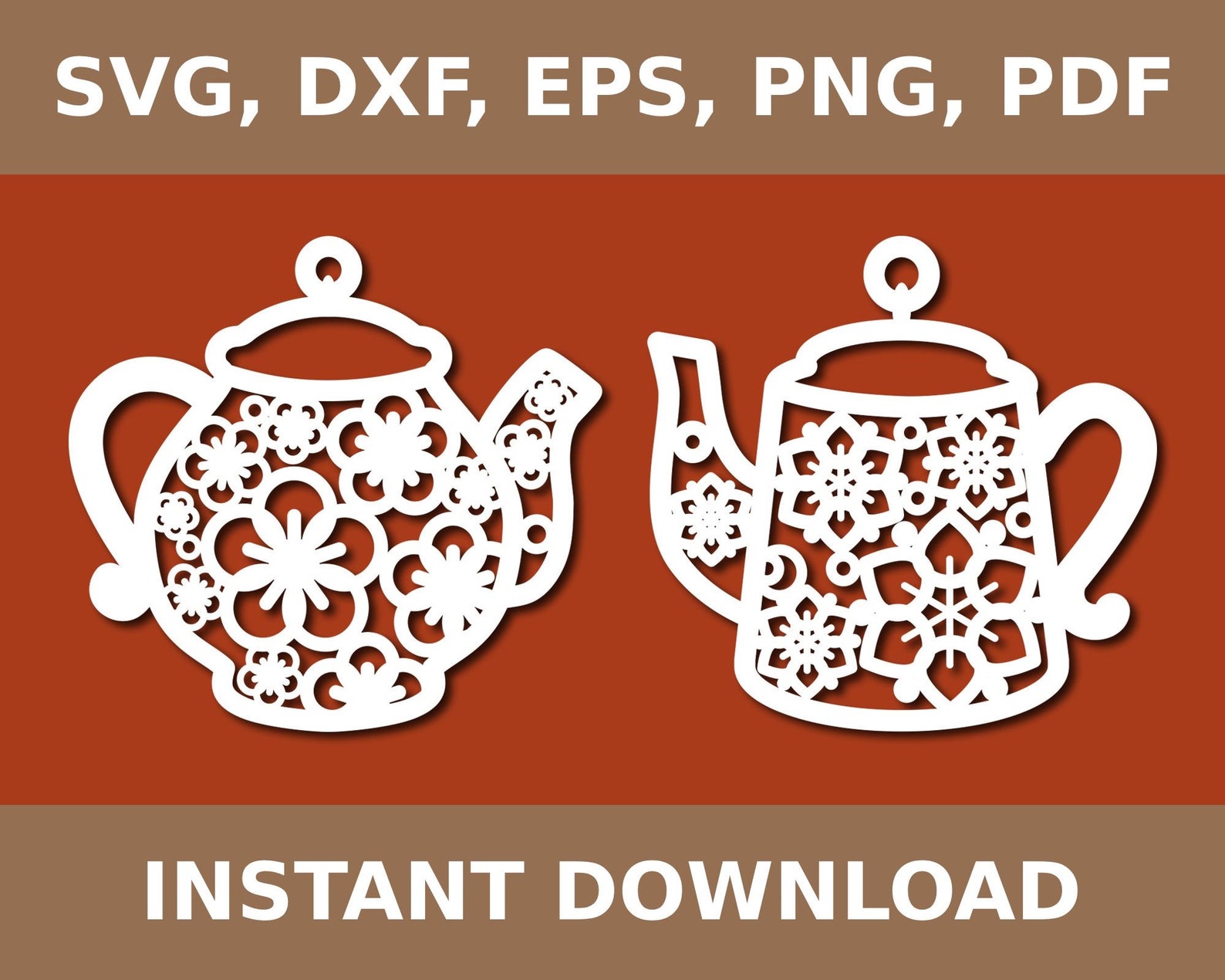 Teapot Svg, Teapot Png, Teapot Cutout, Teapot Template, Teapot Cut File ...