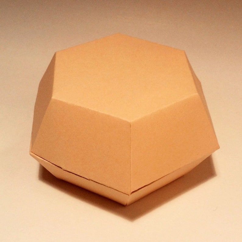 Crystal Shape Box Template, Gem Box, Jewellery Box, Jewelry Box, Jewel ...